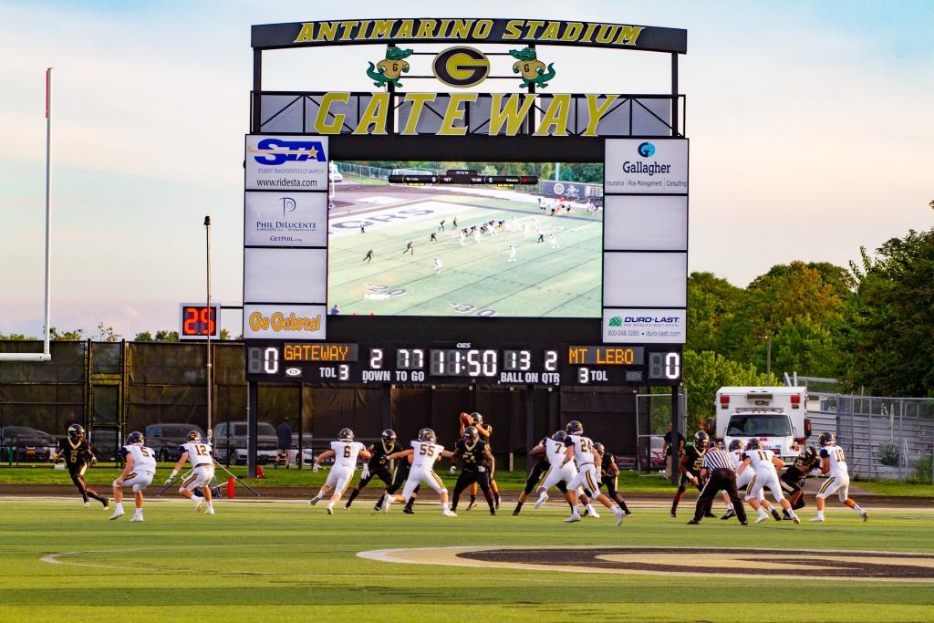 Football Stadium Scoreboard