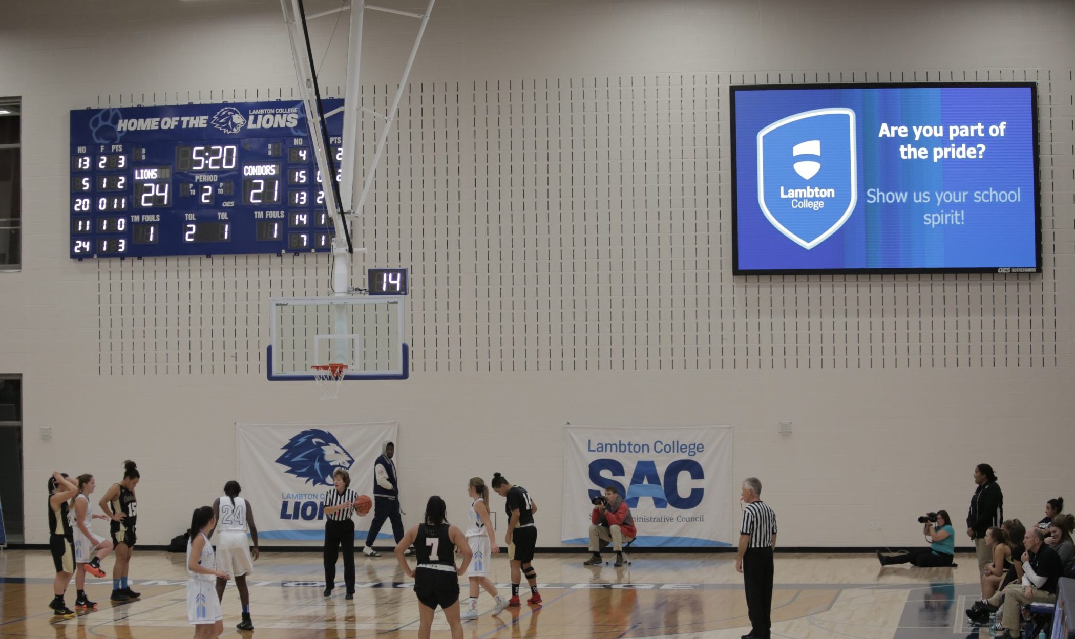 Lambton College - OES Scoreboards