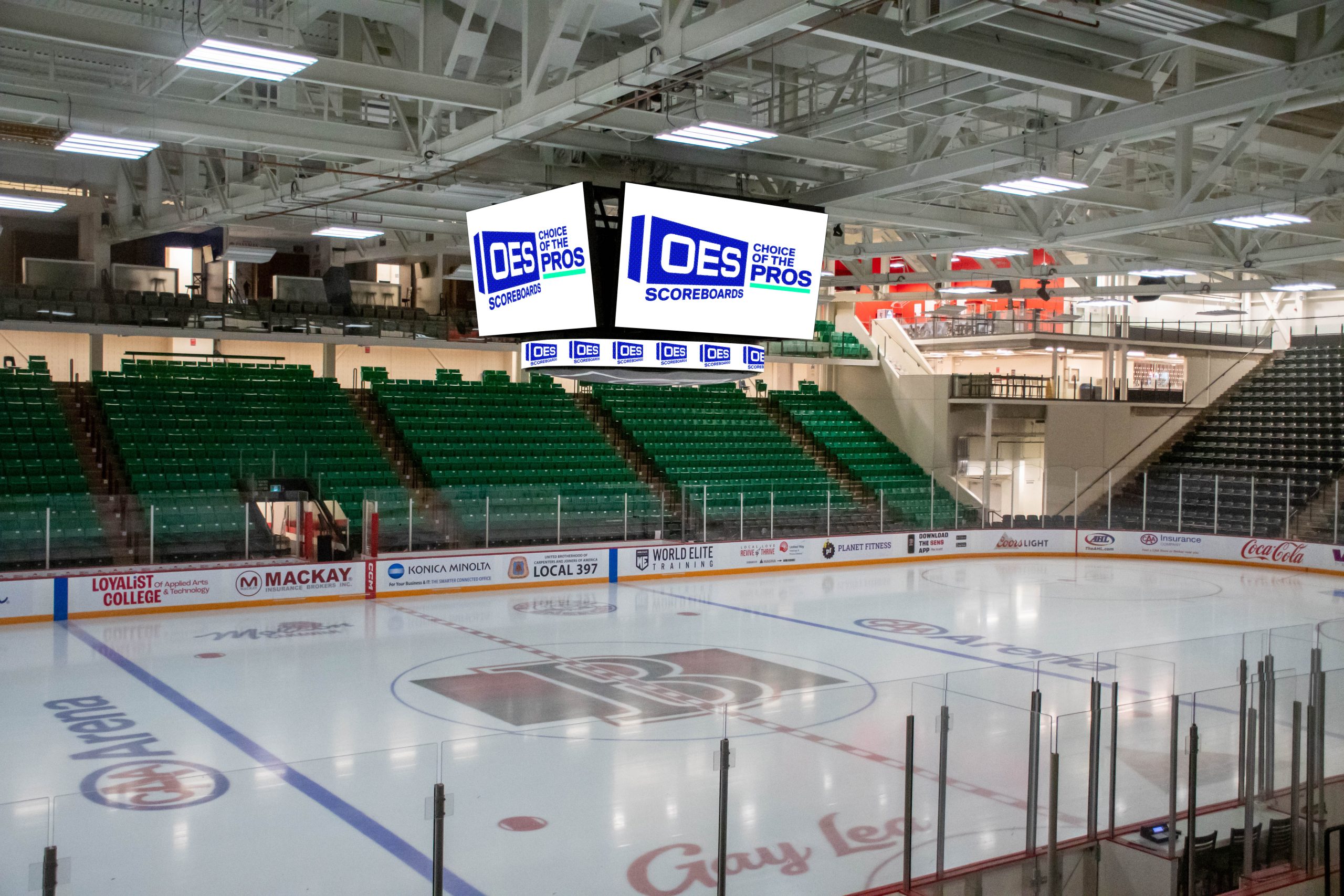 CAA Arena - OES Scoreboards