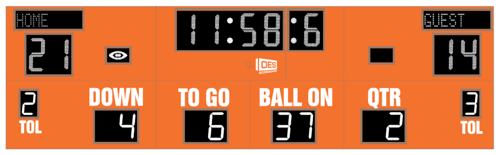 M8032A - OES Scoreboards