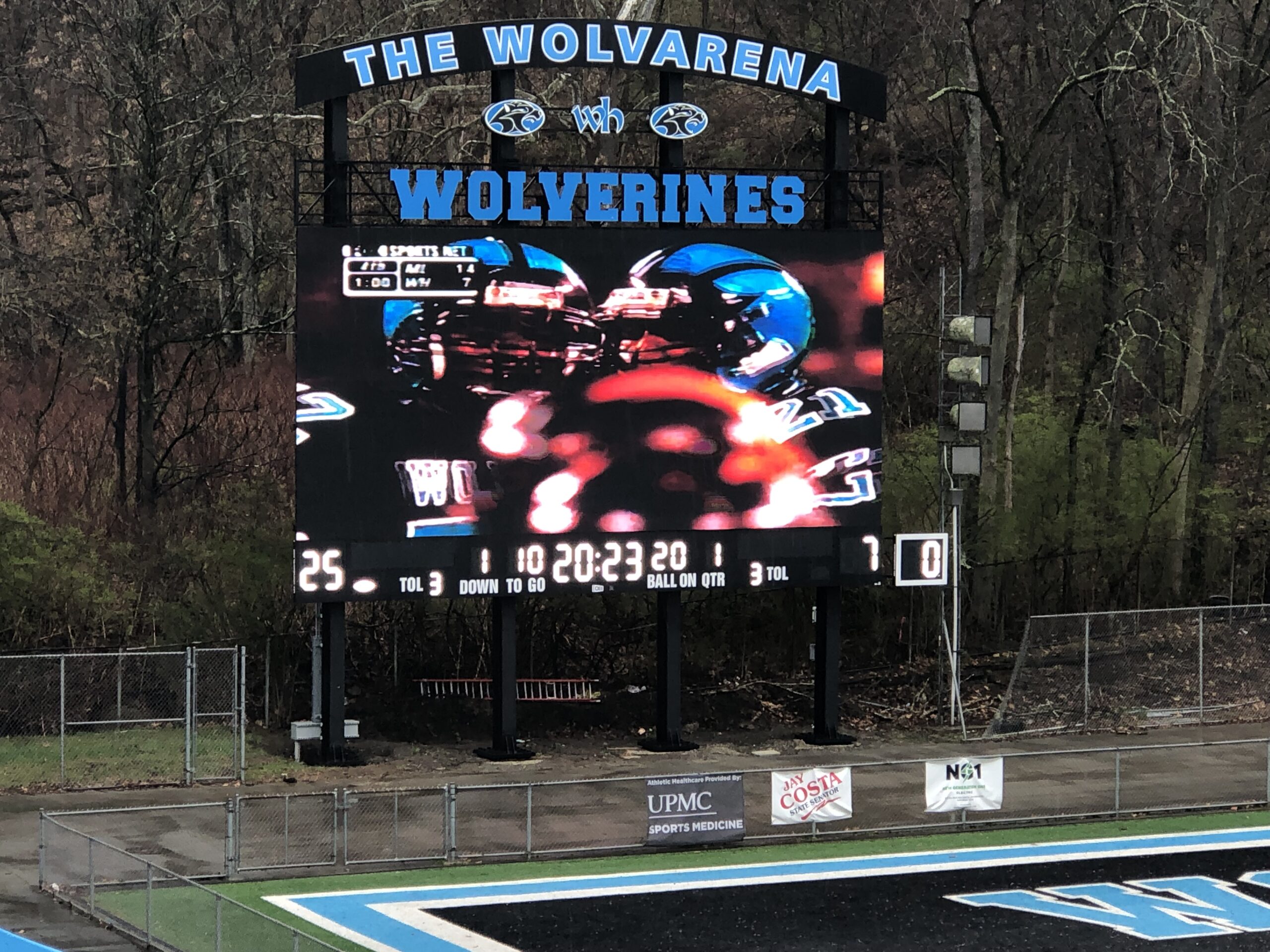 Wolvarena - OES Scoreboards