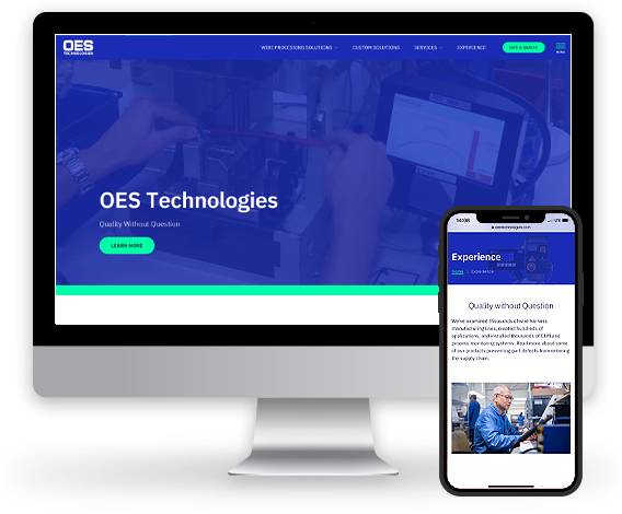 Introducting the new oes-technologies website - OES Technologies