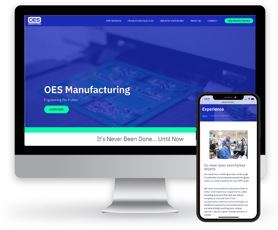 Introducing our new EMS website - OES Manufacturing